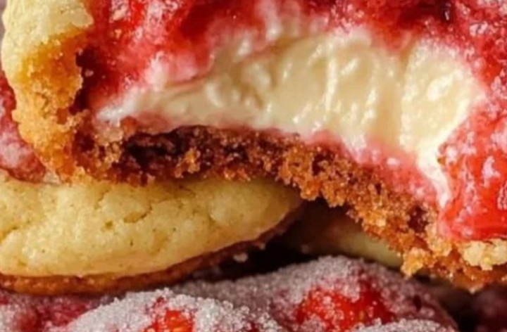 Strawberry Cheesecake Cookies – OLD RECIPES