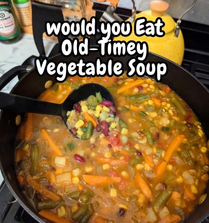 Country Vegetable Beef Soup – OLD RECIPES